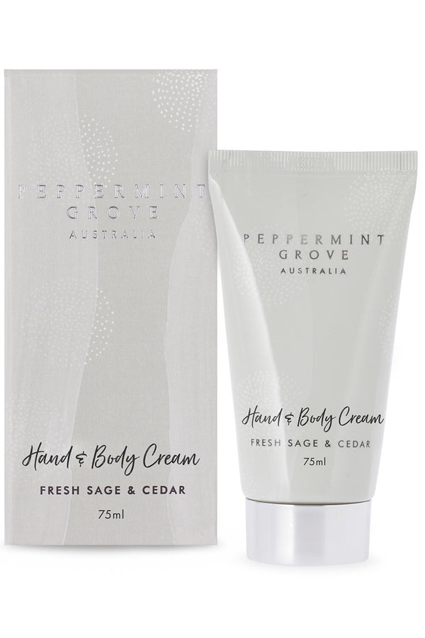 Peppermint Grove Hand Cream Tube | Fresh Sage & Cedar - Fifi & Annie