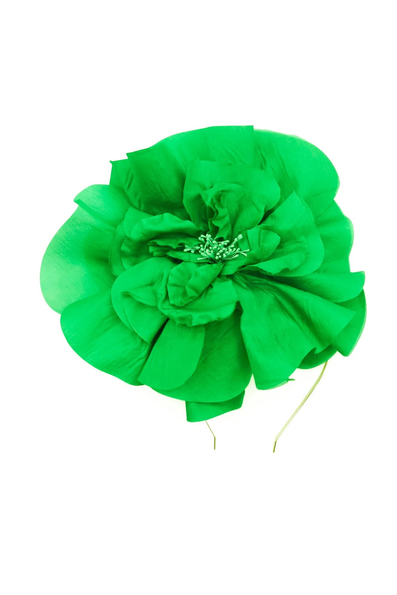Morgan & Taylor Cindy Fascinator Emerald - Fifi & Annie